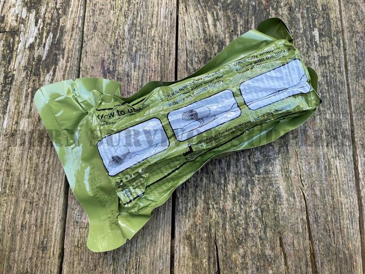 BCB Combat Field Dressing - Military FFD Trauma Bandage First Aid Kit ...