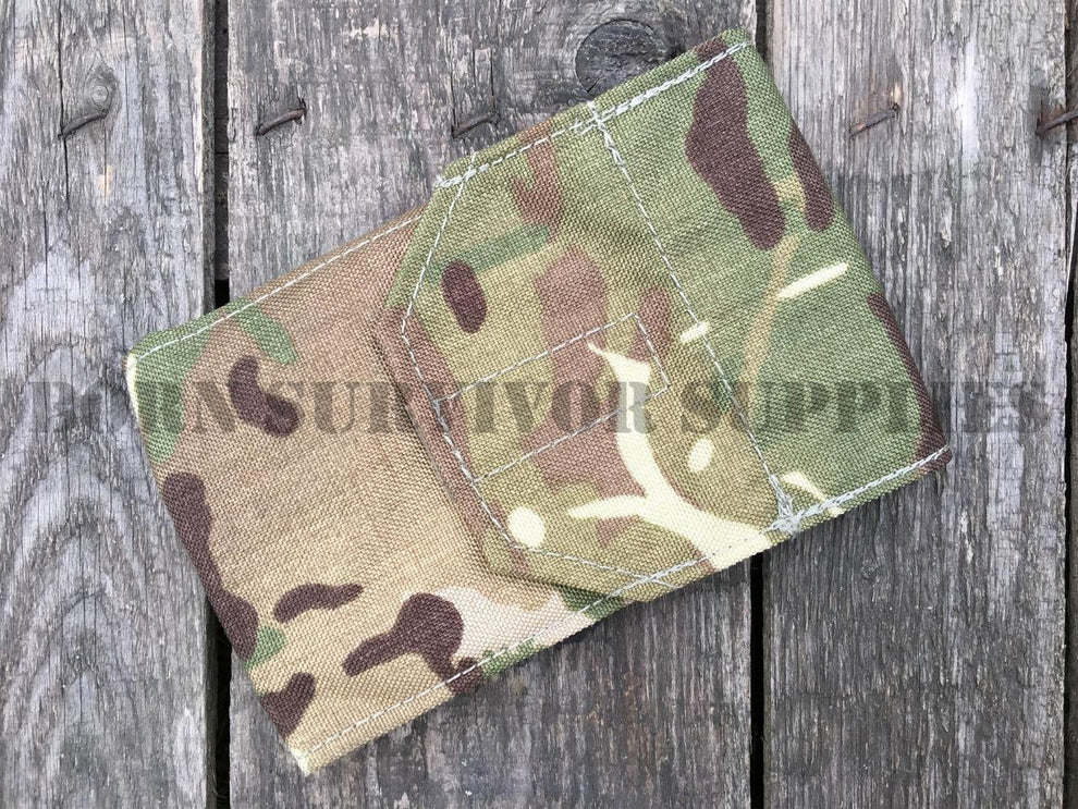 British Army Field Pack Side Pouch MTP Camo GSR Haversack Gas Mask Bag ...