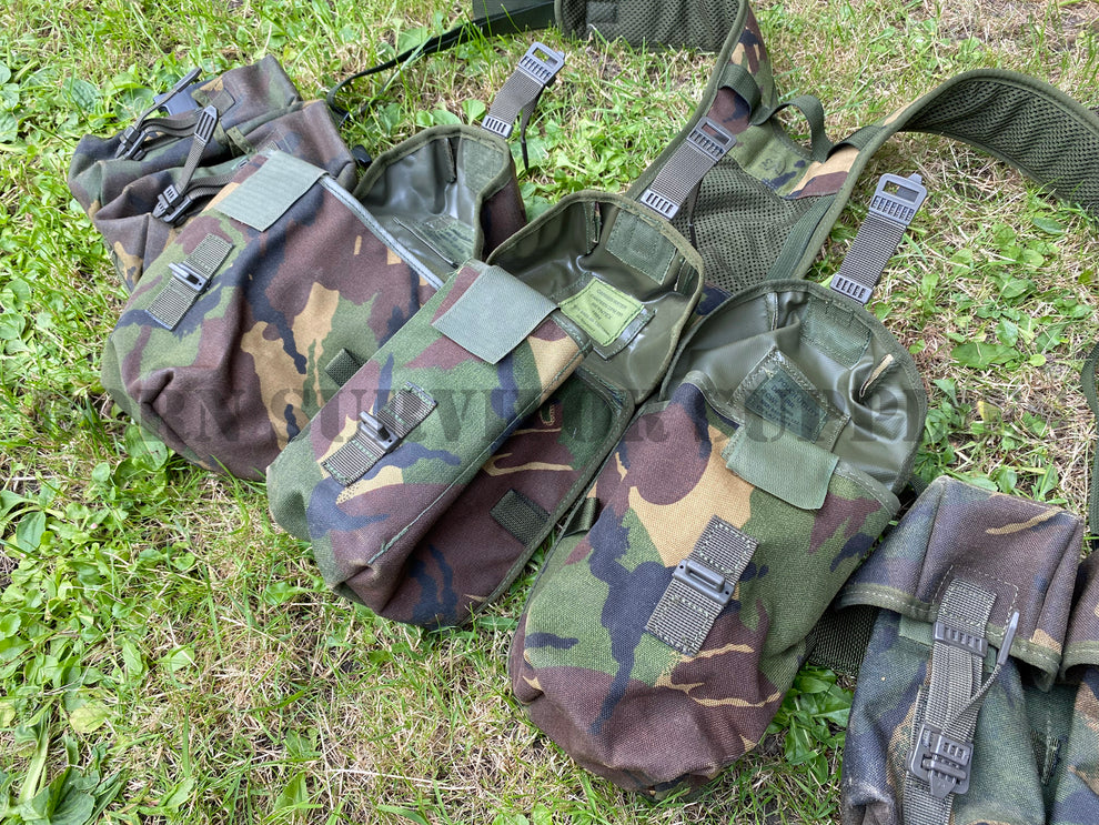 British Army PLCE Webbing Set - DPM Camo Belt Kit Rig Cadets ACF – Born ...