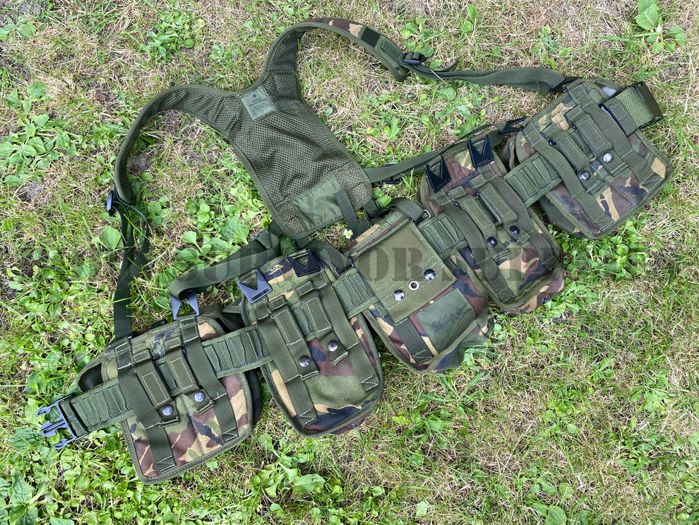British Army PLCE Webbing Set - DPM Camo Belt Kit Rig Cadets ACF – Born ...